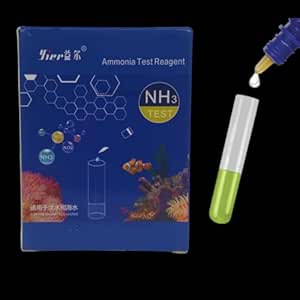 Premier Plants Ammonia Test Kit for Aquarium Water Quality Detection of ...