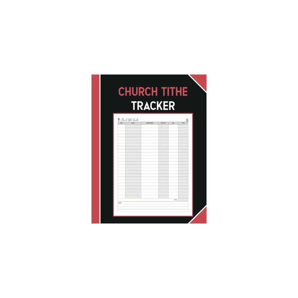 Buy Church Tithe Tracker: Church Tithe and Offering Record Book ...