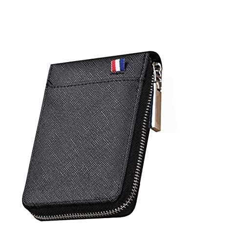 Buy Haimac PU Leather 9 Slot Vertical Credit Card Holder Purse for Men ...