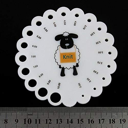 WHIZZO 5X(Knitting Needle Gauge Ruler A1Y9) : Amazon.in: Home & Kitchen