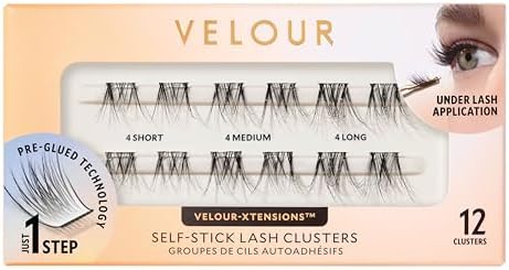 Amazon.com: Velour Effortless Lash Kit, False Lashes + Lash Applicator ...