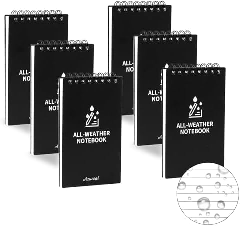 Amazon.com : Camelmother 3Waterproof Notebook/Notepad 3 x 5Police ...