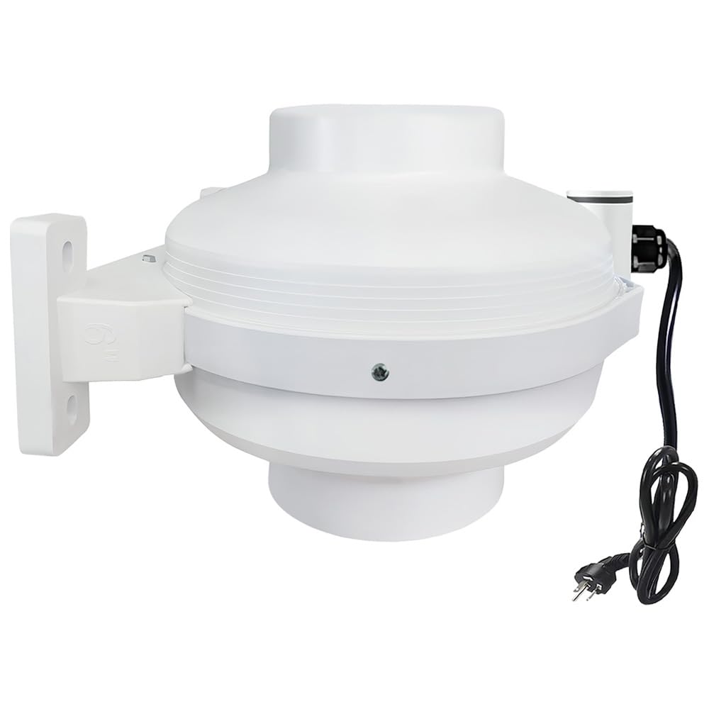 Amazon.com: Rysmirs 6 inch Radon Fan 420CFM - Radon Mitigation System ...