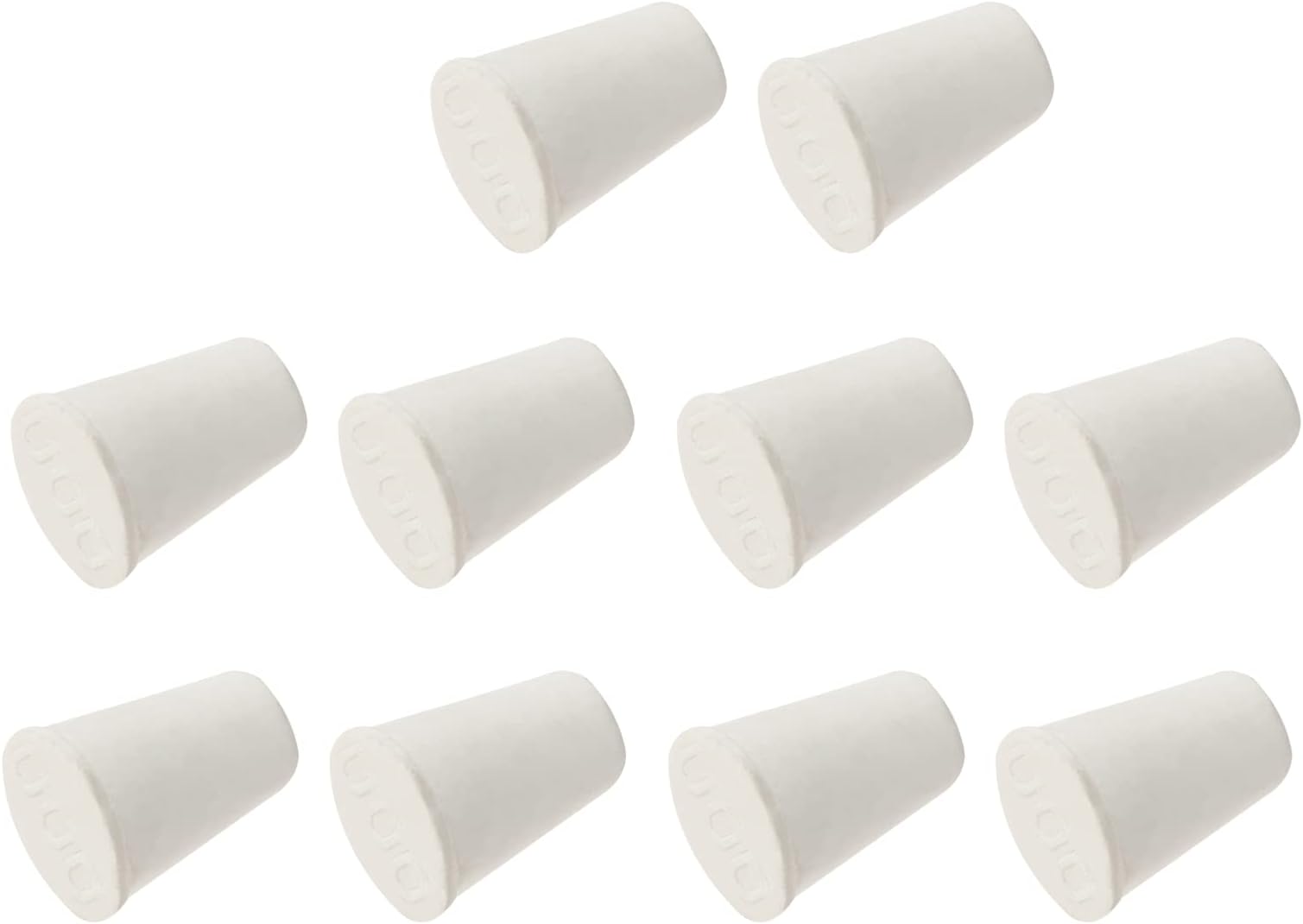 Amazon.com: 27 Pack (10 Assorted Sizes) 000# - 7# Tapered Lab Bungs ...