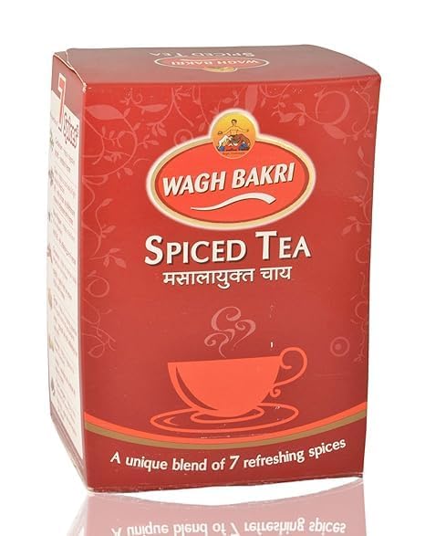Wagh Bakri Spiced Tea, 250g (Pack of 2) 500 gm : Amazon.in: Grocery ...