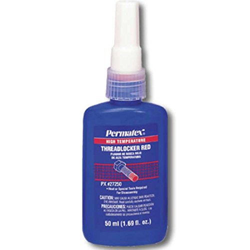 Amazon.com: High Temperature High Strength Red Threadlocker, 50 ml ...