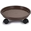 Fasmov 3 Pcs Plant Pallet Caddy Plant Stand Round Flower Pot Mover ...