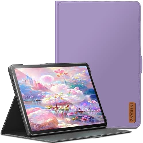 Amazon.com: INFILAND Galaxy Tab A9 Plus/A9+ 5G Case, Ultra Slim PU ...
