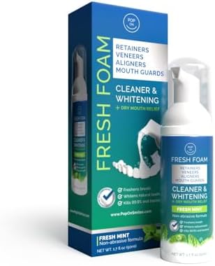 Amazon.com: Swissklip Teeth Whitening Foam | Mint Flavor Whitening ...