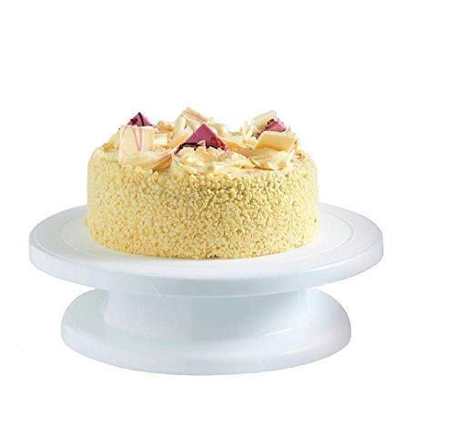 PERFECT BAKEWARE Plastic Rotating Cake Decorating Revolving Turntable ...