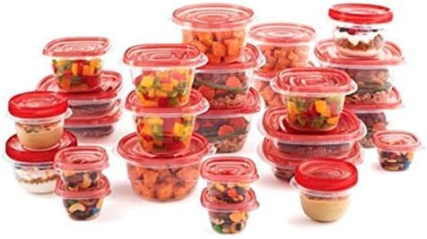 Amazon.com: Rubbermaid TakeAlongs Food Storage Containers, 40 Piece Set ...