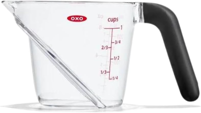 OXO Angled Measuring Cup with Patented Read-from-Above Design