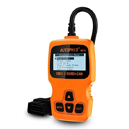AUTOPHIX OM123 Enhanced OBD2 Scanner Universal Automotive Car Engine ...