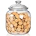 Amazon.com: Goaste 135oz Acrylic Cookie Jar with Lid, Airtight Candy ...