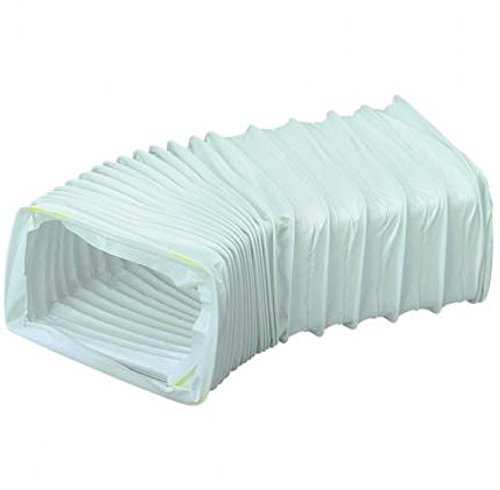 PVC White Flexi Rectangular Hose x 3m – BigaMart