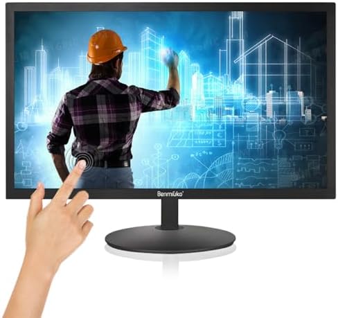 20 inch Touch Screen CCTV Security Camera Monitor, LCD Display, Multi ...