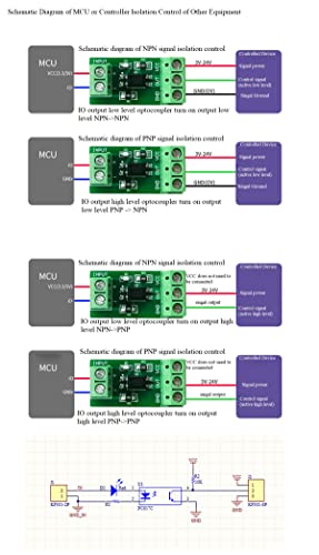 Snapklik.com : NOYITO 1-Channel PC817 Optocoupler Isolation Module ...