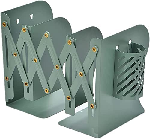 Hyderon Expandable Bookcase Desktop Bookend Stand Holder Adjustable ...