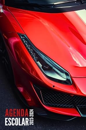 Agenda Escolar 2023-2024: Auto - Semanal Para Niños, Niñas, Primaria ...