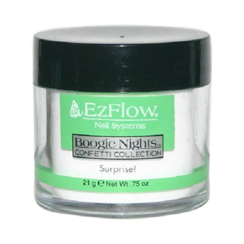 Amazon.com : EZ Flow Confetti Glitter Surprise False Nails, 0.75 Ounce ...
