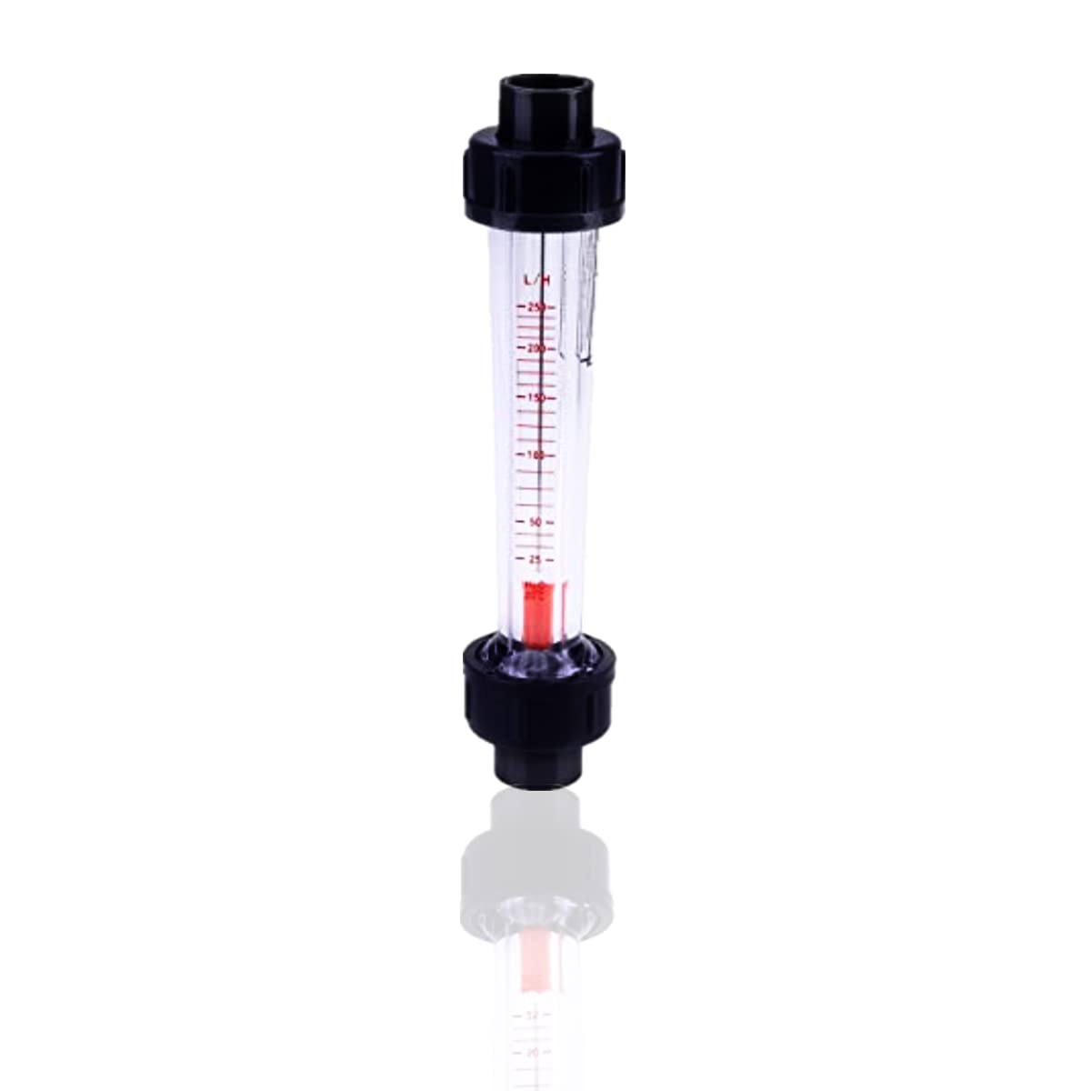 Amazon.com: Akozon Rotameter Water Flow Meter Plastic Tube Type 25-250L ...