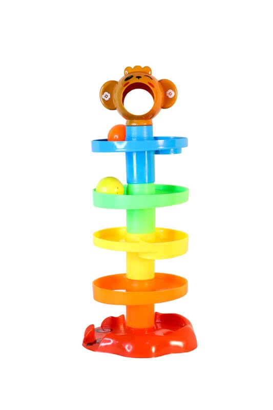 Buy VOGUE WONDER Monkey Ball Drop Toy for Babies: 5-Layer Tower with ...