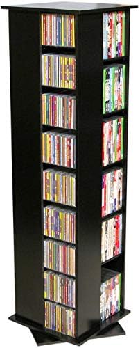 Amazon.com: Venture Horizon Revolving Media Tower 1600 Grande-Black ...