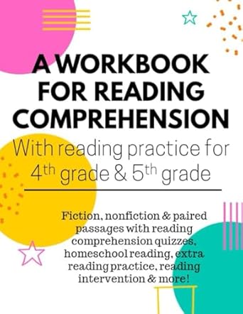 Amazon.com: A Workbook for Reading Comprehension with reading practice ...