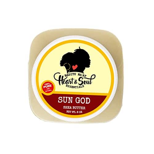 Amazon.com: NADITU MA'AT SUN GOD (MEN'S) SMOOTH & CREAMY SHEA BUTTER 8 ...