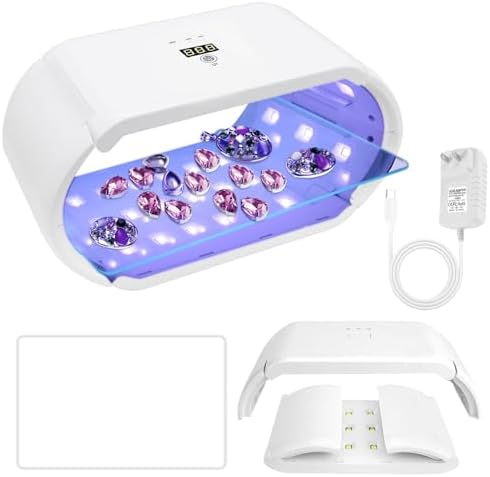 Amazon.com: ENERFUN UV Light for Resin, 48W Two-Sided Fast Curing UV Resin Light with Adjustable ...