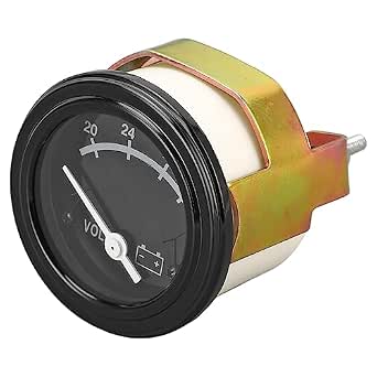 Amazon.com: Round Analog Panel Meter, 24V Analogue Panel Meter ...