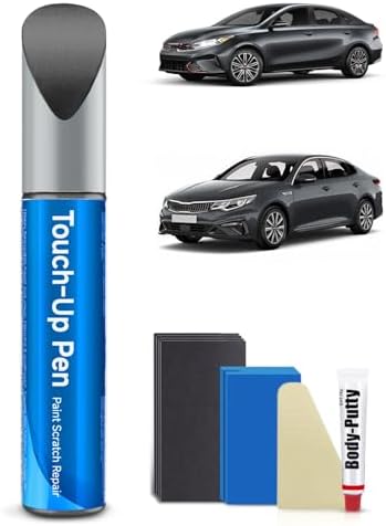 Amazon.com: KIA OEM Touch-Up Paint + Clear Coat Gravity Gray Color Code ...