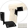 Amazon.com: Round Post Fence Brackets - 10pcs Rail Supply for Online ...