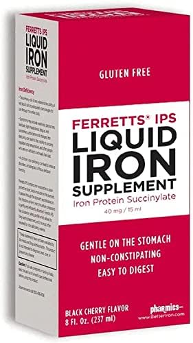 Amazon.com: Ferretts IPS Liquid Iron Supplement (Pack of 4) : Health ...