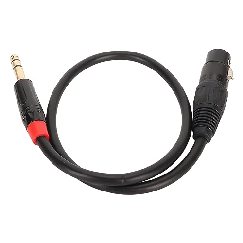 XLR Female To TRS Cable, Stable Connection Good Sound Quality 20 AWG ...