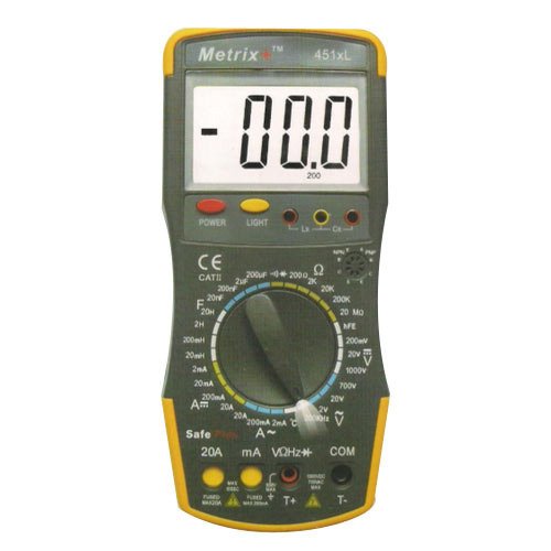 Metrixplus 451xL Digital Modern Multimeter : Amazon.in: Industrial ...