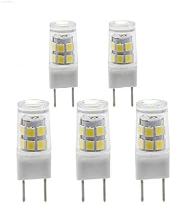 G8 Bi-pin LED Bulb 120V Daylight 6000K 50W Equivalent T4 G8 Base ...