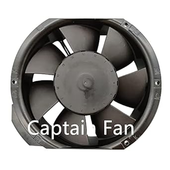 6424H Ebm Papst Ventilador DC 24V 26W 1.1A 172 x 150 x 51MM Ventilador de refrigeración axial ...