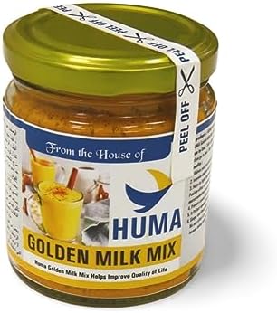 HUMA SPICES & MASALA - Golden Milk Mix Turmeric 100 gm - Immunity ...
