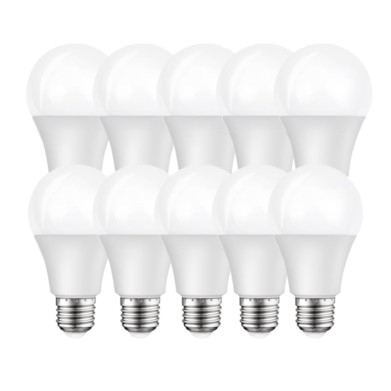Megaluz Focos Led - Paquete de 10, Foco de Luz LED Color Blanco 6500 K ...