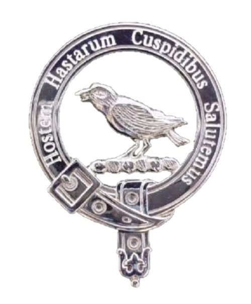 Amazon.com: MacKie Scottish Clan Crest Badge in Solid Sterling Silver ...