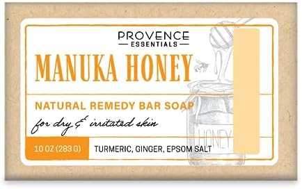 Amazon.com : PROVENCE ESSENTIALS Natural Bar Soap (Manuka Honey ...