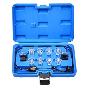 Amazon.com: ALOEU 11-Piece Noid Light Test Kit Fuel Injector Tester ...