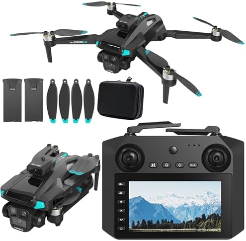 Drone For Adult,with 4.5" Screen,5G Remote Controller With Camera,6K HD ...