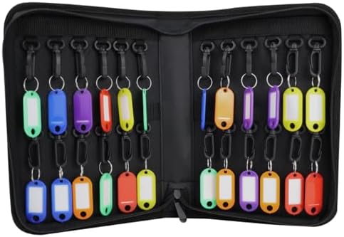 Amazon.com: JUGREAT Key Organizer Case,Waterproof Key Binder with 24 ...