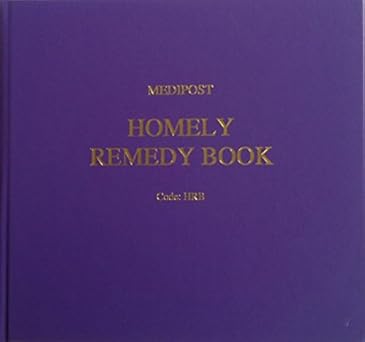 Homely Remedy Book (HRB): Amazon.co.uk: Medipost (UK) Ltd: Books