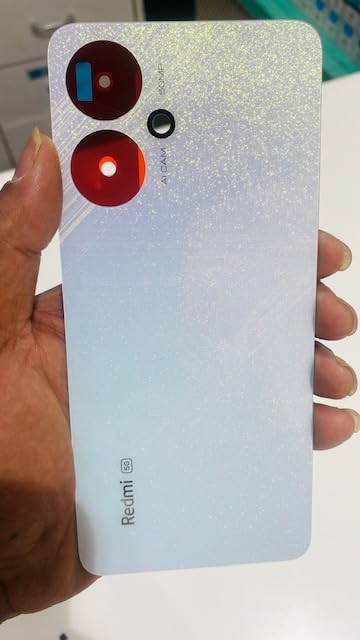 SPAREWARE® Back Panel Back Glass Body Panel for Mi Redmi 13C - Silver ...