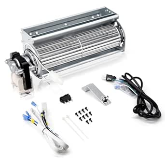 Amazon.com: Criditpid GFB100 Vent-Free Fireplace Blower Kits for ...