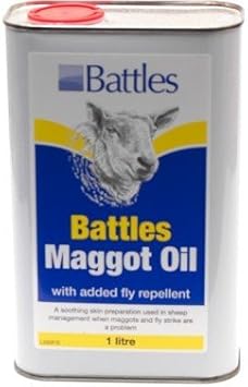 Battles Maggot Oil 1L : Amazon.co.uk: Pet Supplies