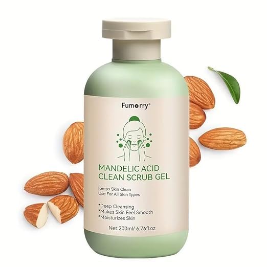 Buy Mandelic Acid Clean Scrub Gel, 200ml - Hypoallergenic Exfoliating ...